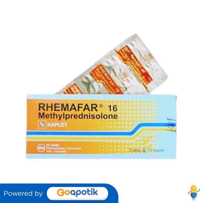 Jual Rhemafar 16 Mg Box 30 Kaplet Di Seller Apotek Lucky Star Jakarta ...