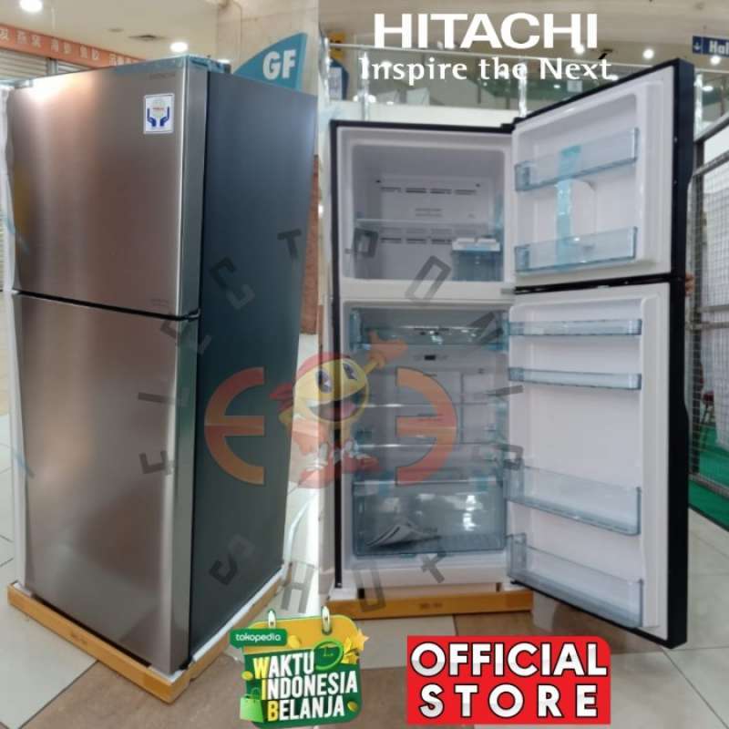 Promo Hitachi R Vx40pgd9 Bsl Kulkas 2 Pintu 340l New Stylish Line Stylish Baru Diskon 1% Di ...