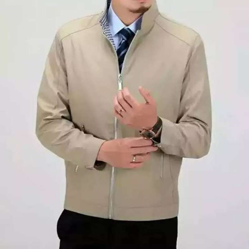 Jual Jasket Semi Jas Formal Pria / Jaket Kantor Pria Jasket Harian - M ...