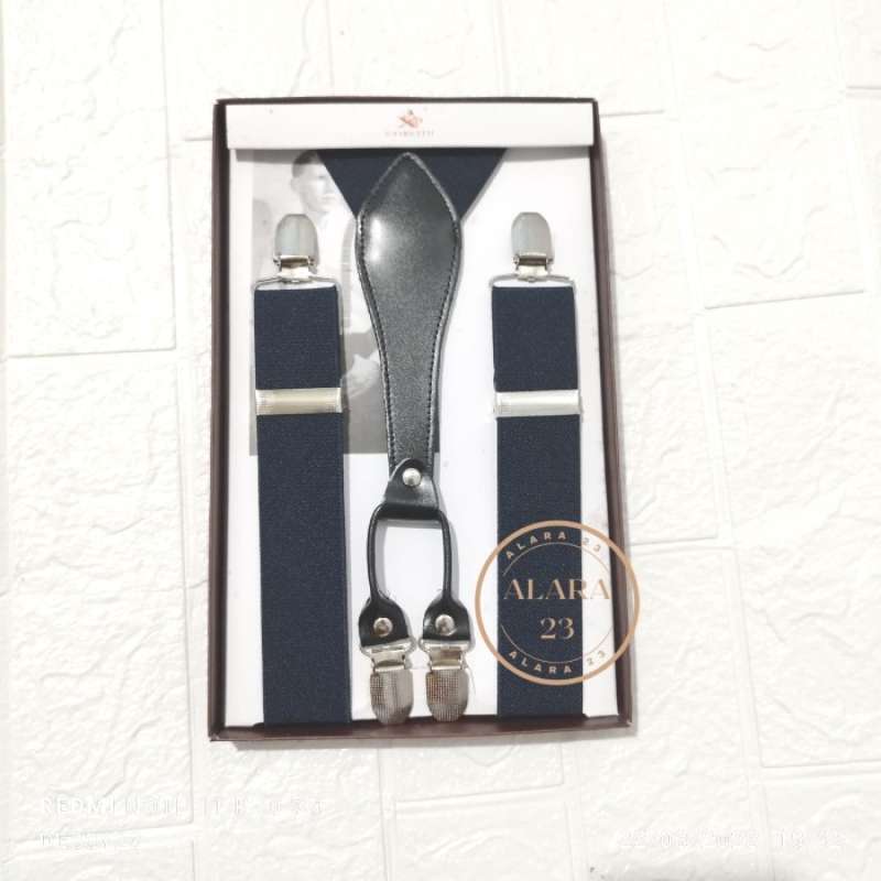 Jual Suspender Pria Japit 4 Tali Jojon Brettel Import Di Seller Wd ...