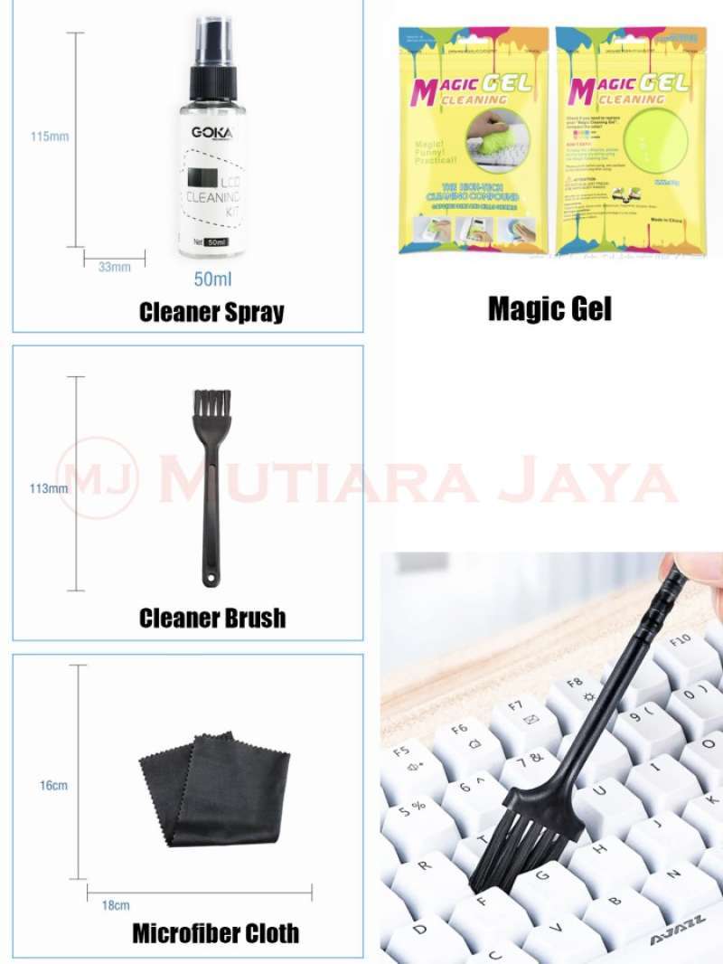 Jual Goka Cleaner Kit Set Spray Pembersih Laptop Layar Handphone ...