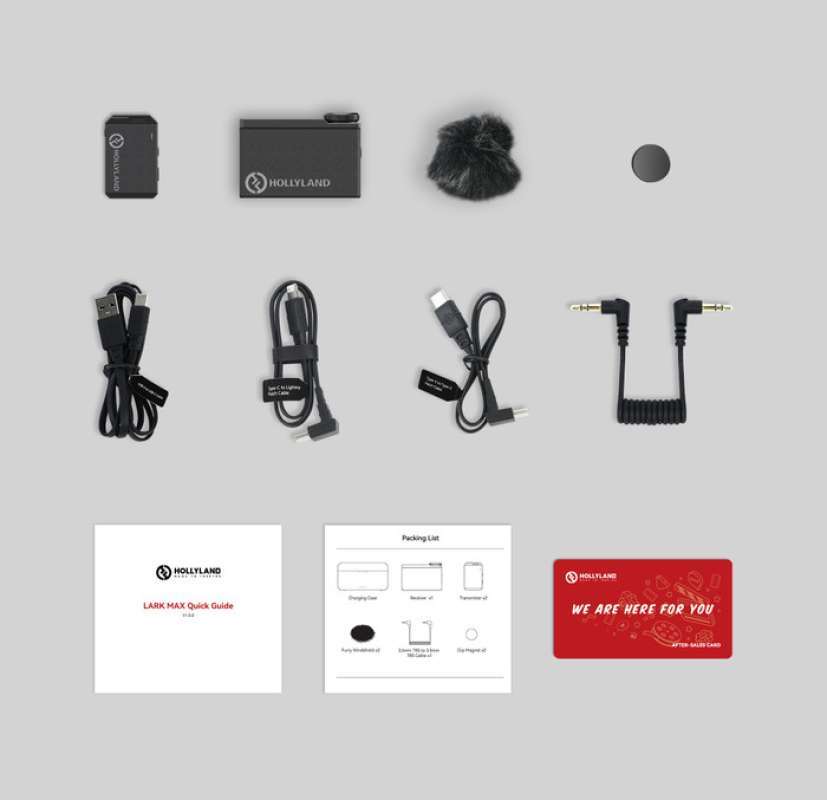 Jual Hollyland Lark Max Microphone Wireless And Recorder 8gb Storage ...