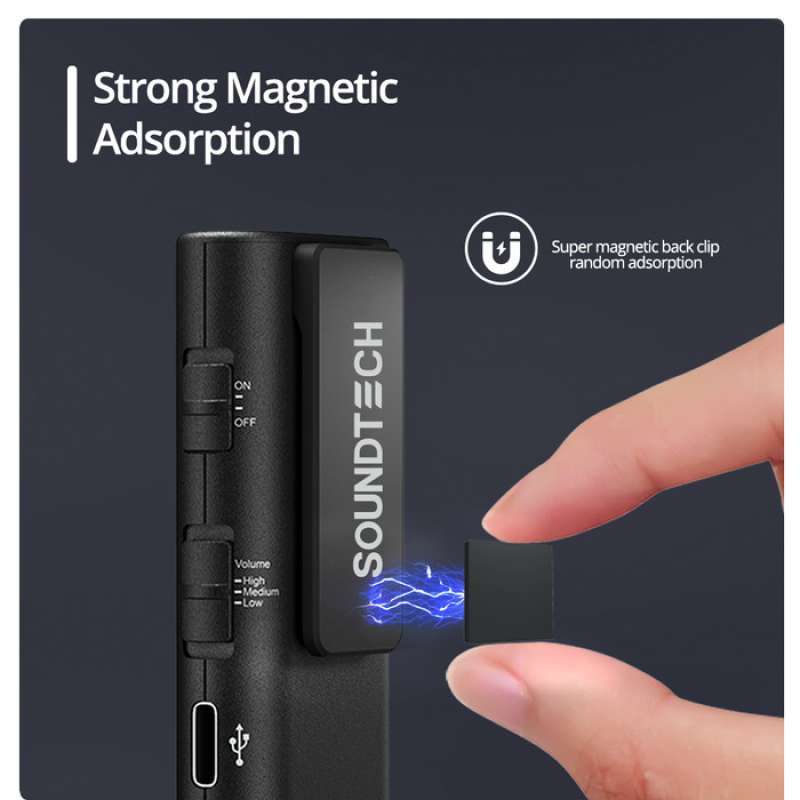 Jual Soundtech Go2 Wireless Microphone System 2.4ghz With Digital ...