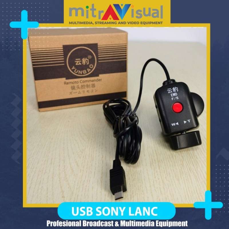 Jual Yunbao Sony Lanc Usb Multi Zoom, Record, On/off + Kabel 3 Meter Di ...