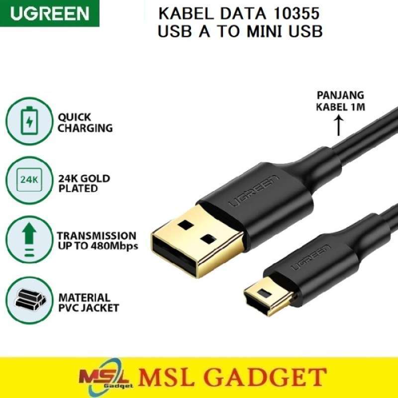 Jual Ugreen Kabel Data Usb A / Type C To Mini Usb 5 Pin Kamera Hdd ...
