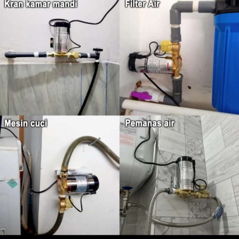 Promo Pompa Dorong Air Booster Otomatis -90watt Diskon 23% Di Seller ...