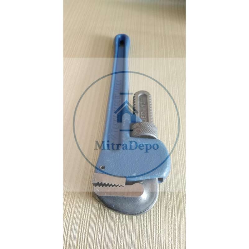 Promo Kunci Pipa Heavy Duty Pipe Wrench Dengan Gagang Tanpa Karet 18 ...
