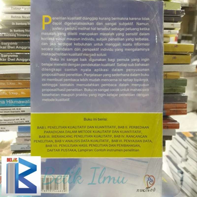 Jual Buku Metodologi Penelitian Kualitatif Dalam Bidang Kesehatan Di ... Jual Buku Metodologi Penelitian Kualitatif Dalam Bidang Kesehatan Di ...