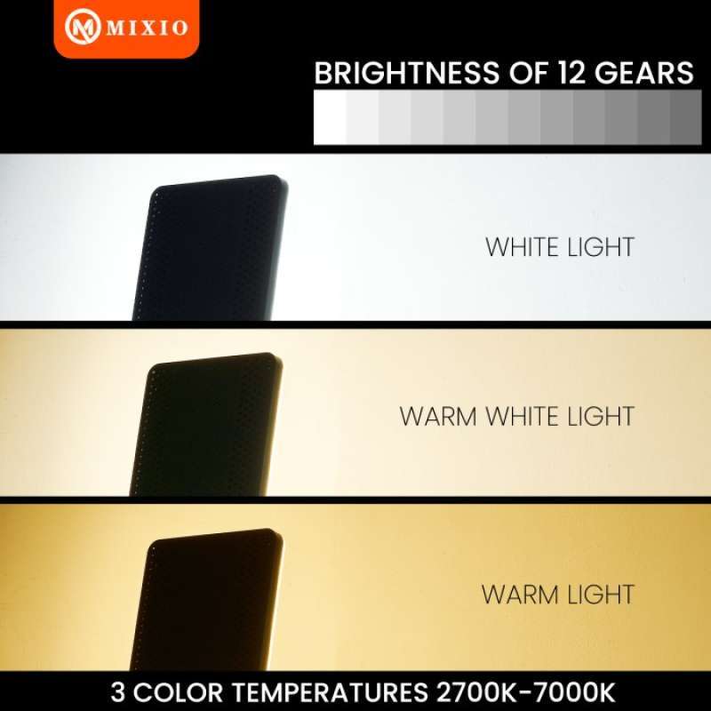 Jual Mixio Pl26 Lampu Foto Led Video Light Live Streaming Ringlight ...