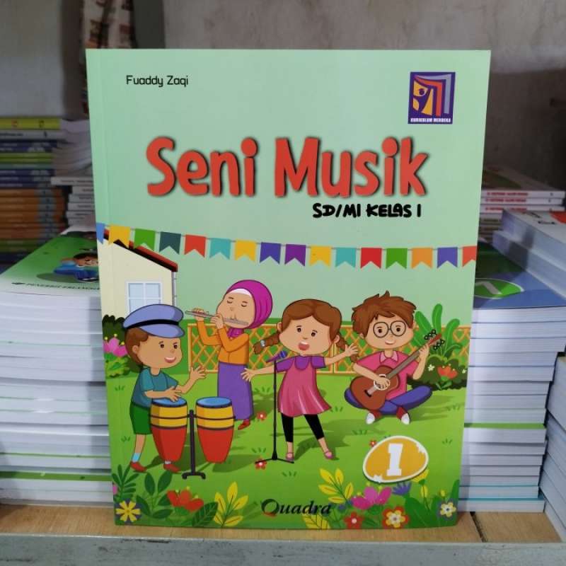 Jual Buku Pelajaran Seni Musik Sd Mi Kelas 1 2 4 5 Kurikulum Merdeka ...