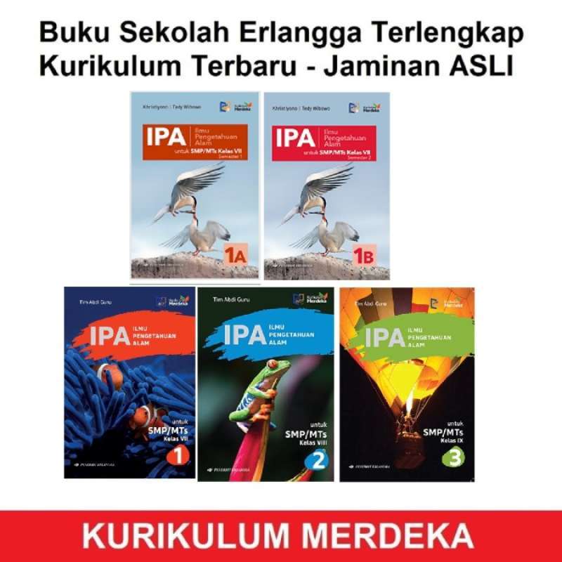 Jual Ipa Smp Mts Kelas 7 8 9 Vii Viii Ix Khristiyono Tim Abdi Guru Buku Pelajaran Kurikulum ...
