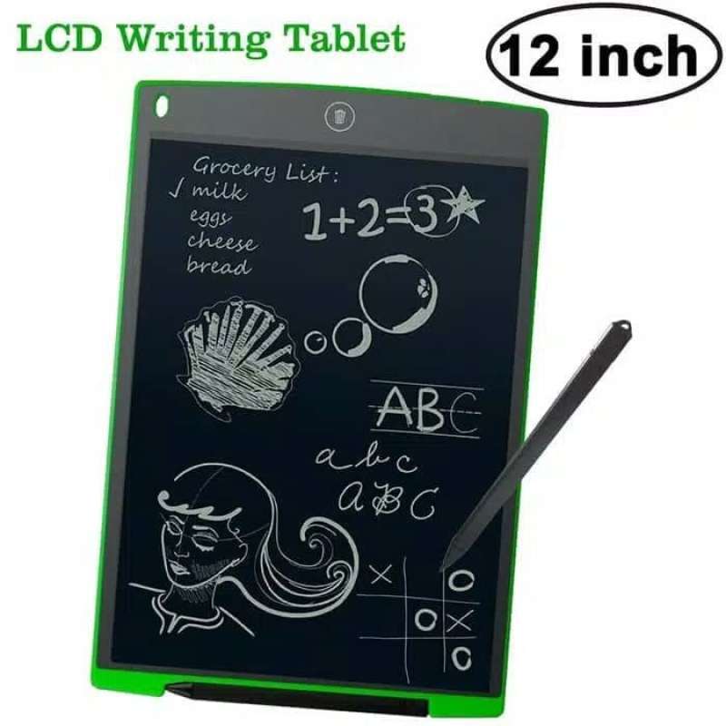 Promo Lcd Writing Drawing Tablet 12inch/ Papan Tulis Digital Ukuran ...