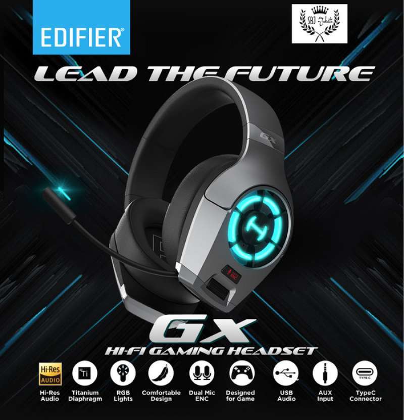 Promo Edifier Hecate Gx Gaming Headset Headphone Hifi Hd Audio Dual Mic ...