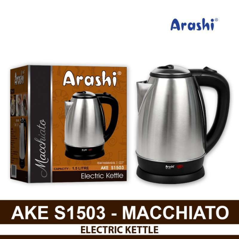Jual Arashi Kettle Listrik Ake S1503 1.5l - Pemanas Air/teko Listrik ...