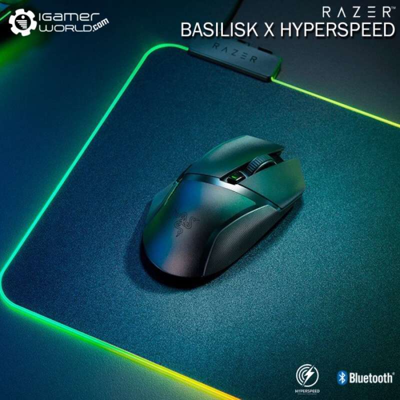 Promo Basilisk X Hyperspeed Wireless Gaming Mouse Diskon 23% Di Seller ...