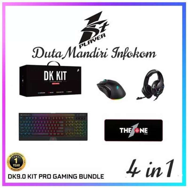 Promo 1st Player Gaming Dk Kit Dk9.0 - Keyboard I Mouse I Headset Diskon 23% Di Seller Lepimu ...