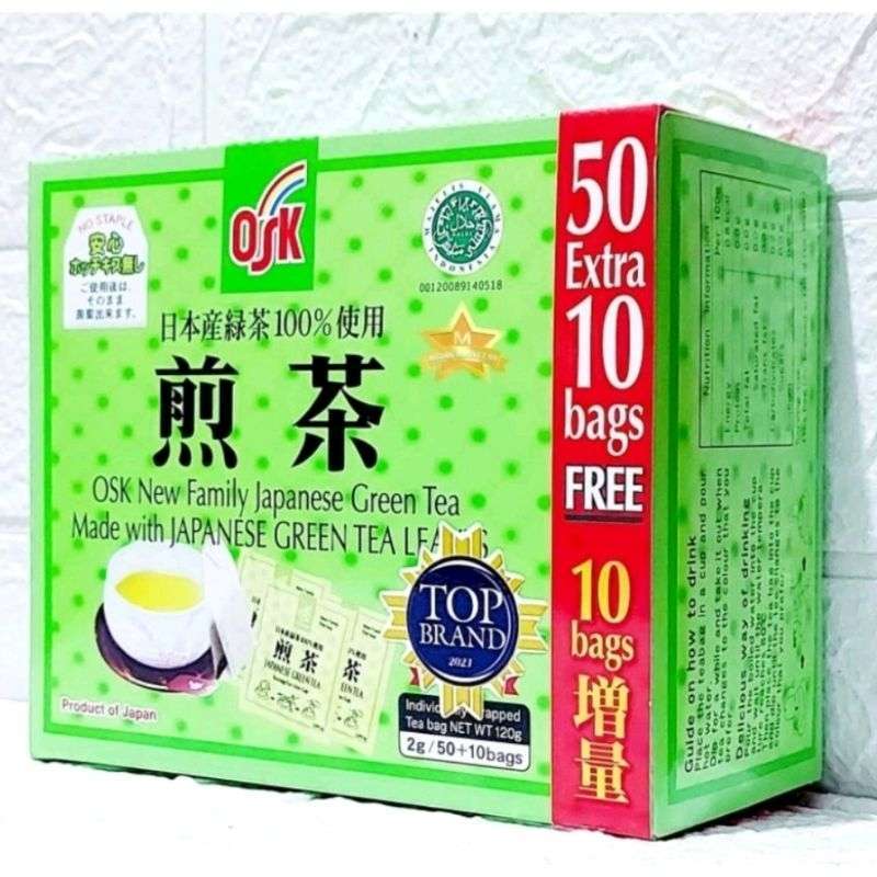Jual Osk | Japanese Green Tea 100gr Mui Halal 100% | Japanese Tea | Green Tea | Teh Hijau | Tea ...