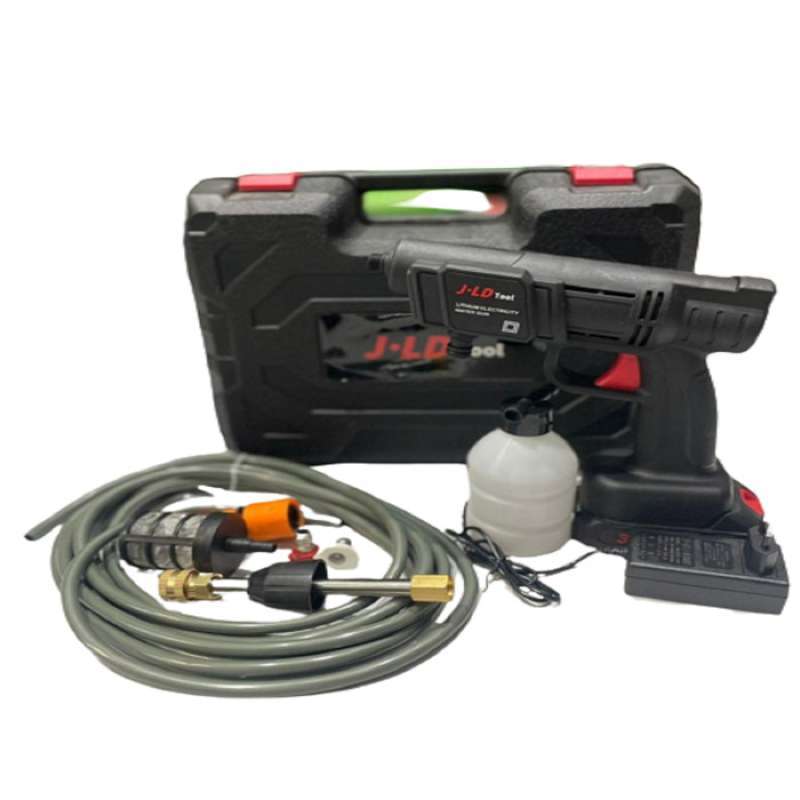 Promo Jld Mesin Cuci Motor Mobil Baterai Cordless Jet Steam Cleaner 36 ...