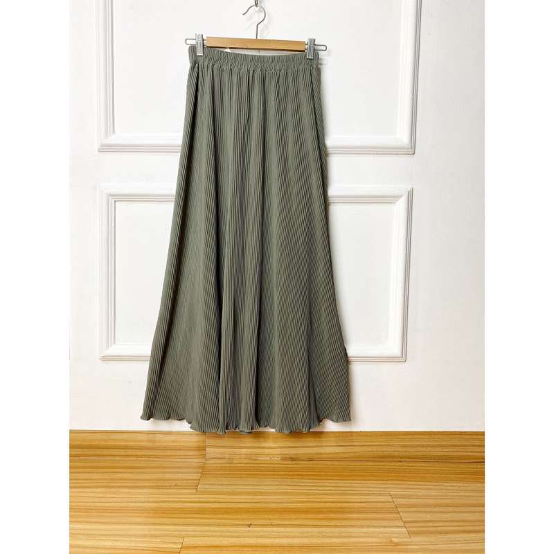 Promo Rok Plisket Lidi Jumbo Polos Line Kerja Formal - Lavender Diskon ...