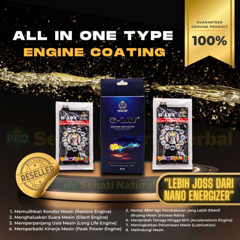 Promo G - Lay Mobil All Type Incomparable Engine Coating Diskon 23% Di ...