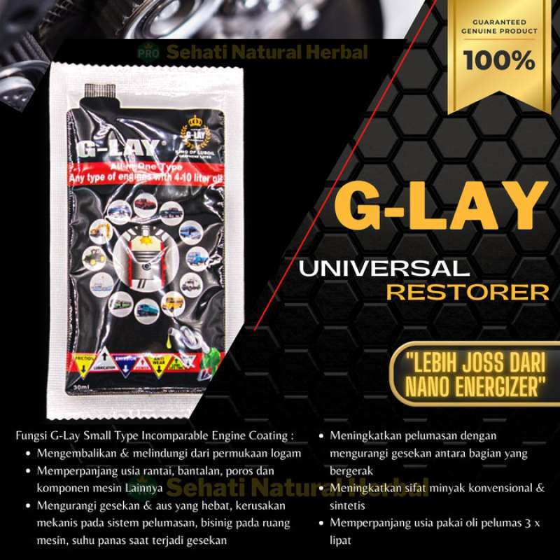 Promo G - Lay Mobil All Type Incomparable Engine Coating Diskon 23% Di ...