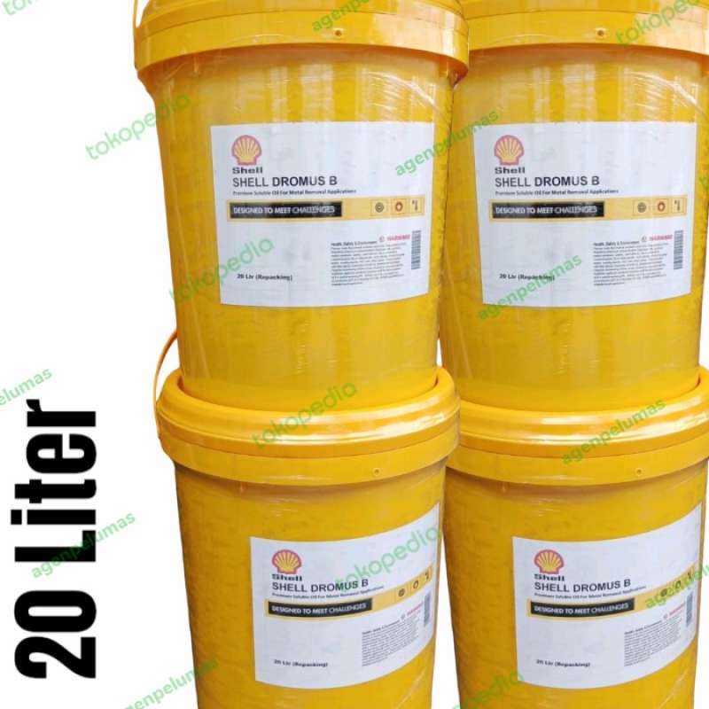 Promo Cutting Oil Soluble Dromus B Isi 20 Liter Diskon 23% Di Seller ...