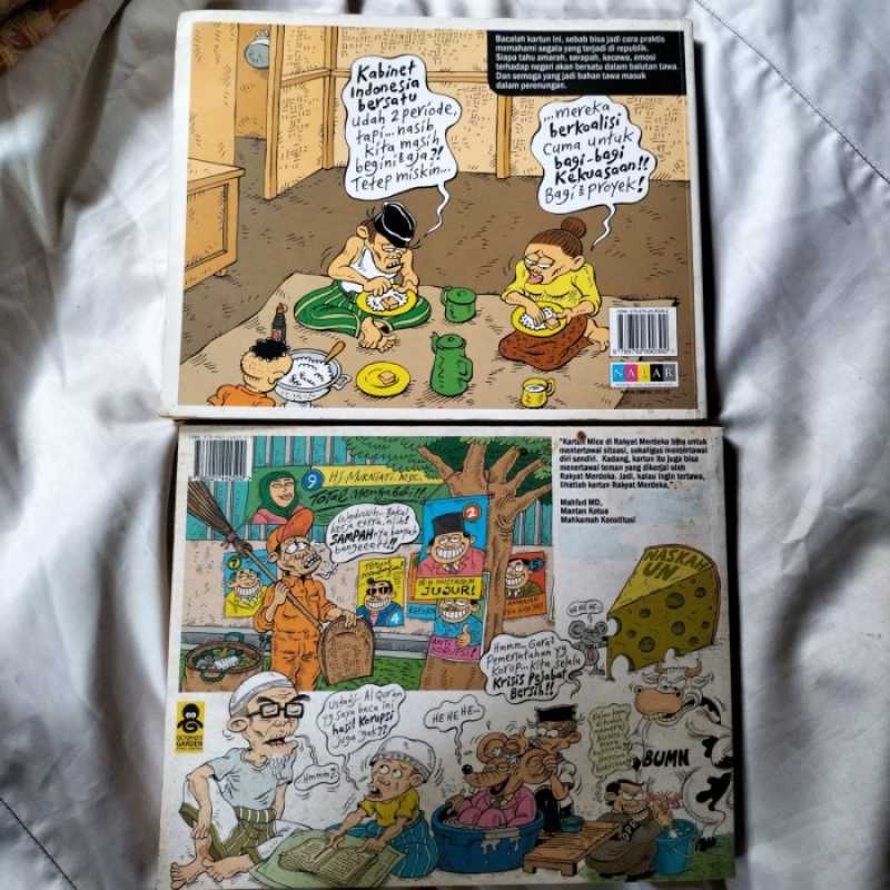 Jual Komik - Mice - Politik Santun Dalam Kartun 1 & 2 (original) Di ...