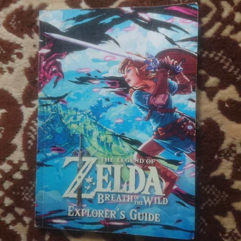 Jual Buku Game The Legend Of Zelda Breath Of The Wild Explorer's Guide ...