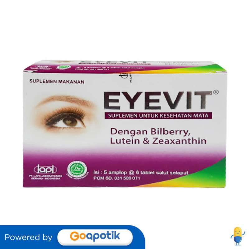 Jual Eyevit Box 30 Tablet Salut Selaput Di Seller Apotek Lingkar ...