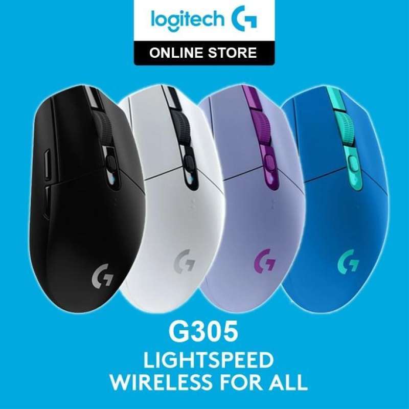 Jual Logitech G305 Lightspeed Wireless Gaming Mouse Sensor 12k Dpi ...