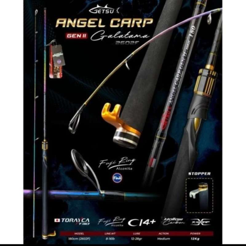 Promo New!!joran Elito Getsu Angel Carp Gen Ii 180/8-16lb Ring Fuji ...