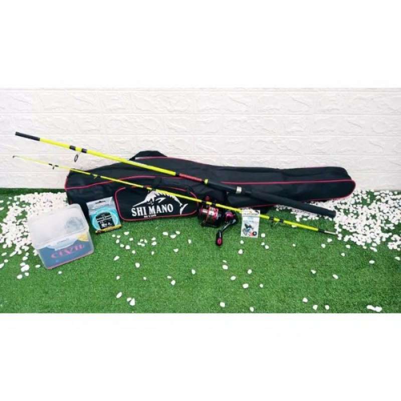 Promo Set Pancing Laut Maguro Asli Kuat Drag Hingga 30kg Lengkap Dengan ...