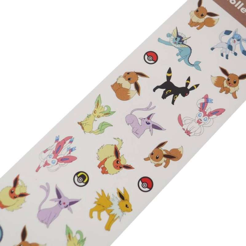 Jual My Collect Sticker A5 Slim Pokemon Pikachu Eevee Eevolutions Seal ...