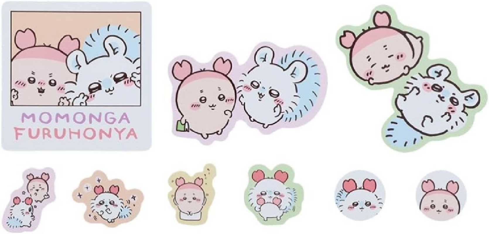 Jual Sticker Piece Seal Chiikawa Hachiware Usagi Momonga 18 Pieces ...