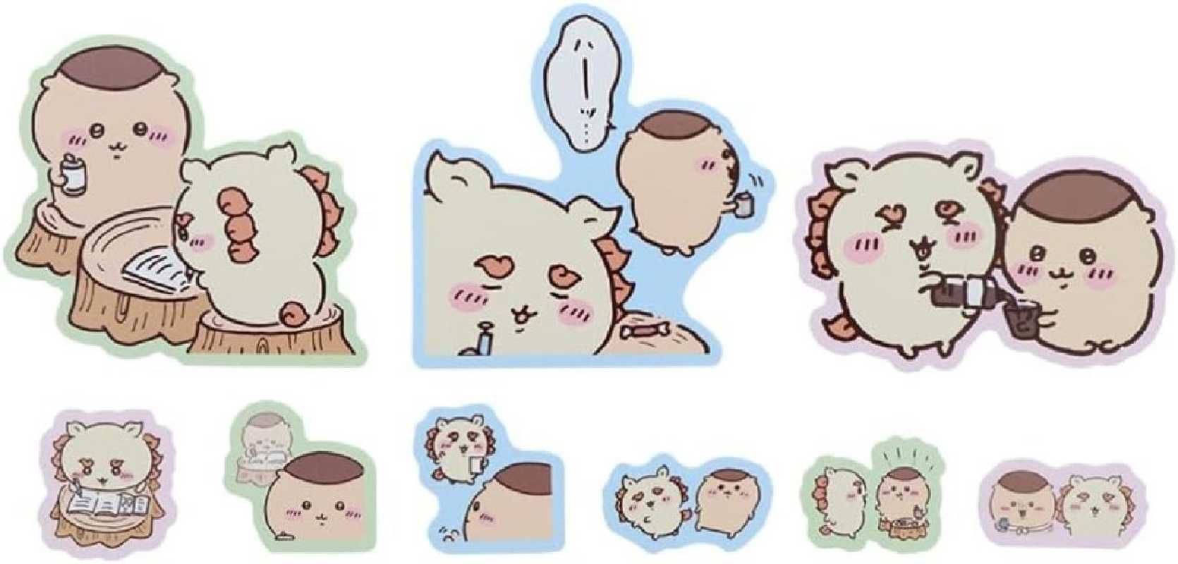 Jual Sticker Piece Seal Chiikawa Hachiware Usagi Momonga 18 Pieces ...