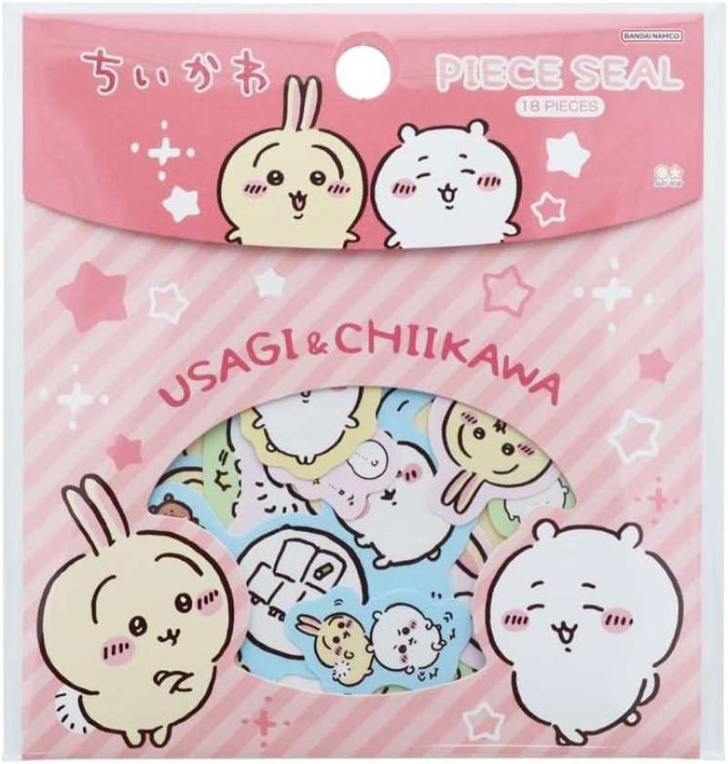 Jual Sticker Piece Seal Chiikawa Hachiware Usagi Momonga 18 Pieces ...