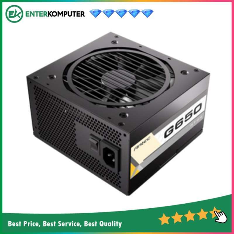 Jual Psu Antec Atom G650 - 650w 80+ Gold Certified - Semi Modular / psu ...