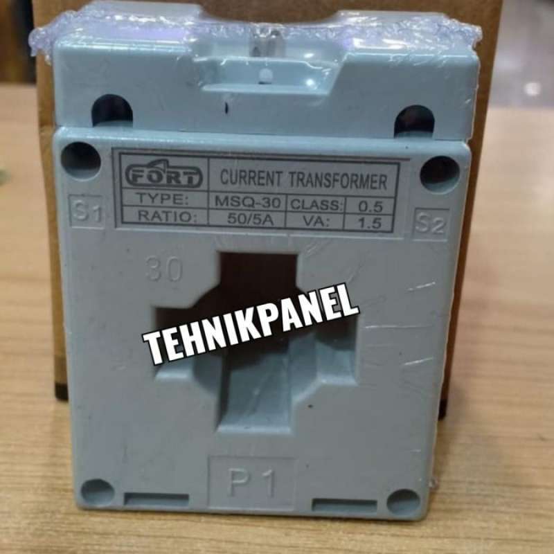 Promo Current Transformer (ct/5a)msq-30series/ct/5 30-250a - Abu-abu, 250/5a Berkualitas - Abu ...