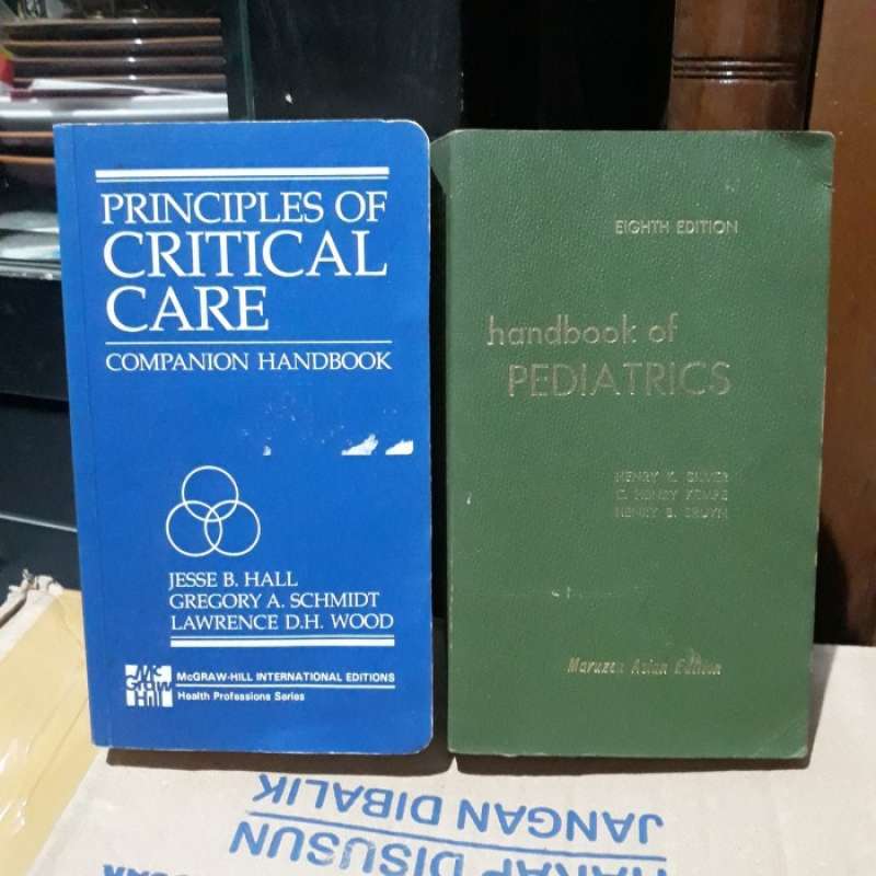 Jual Buku Handbook Of Pediatrics Dan Principles Of Critical Care Di ...