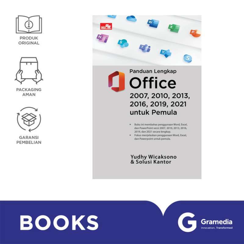 Jual Buku Panduan Lengkap Office Untuk Pemula Di Seller Rumix - Cengkareng Timur, Kota Jakarta ...