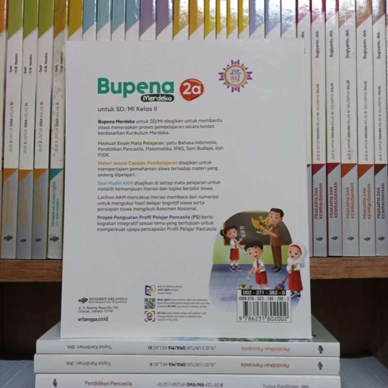 Jual Buku Bupena Merdeka Volume 2a Kelas 2 Sd/mi Kurikulum Merdeka ...