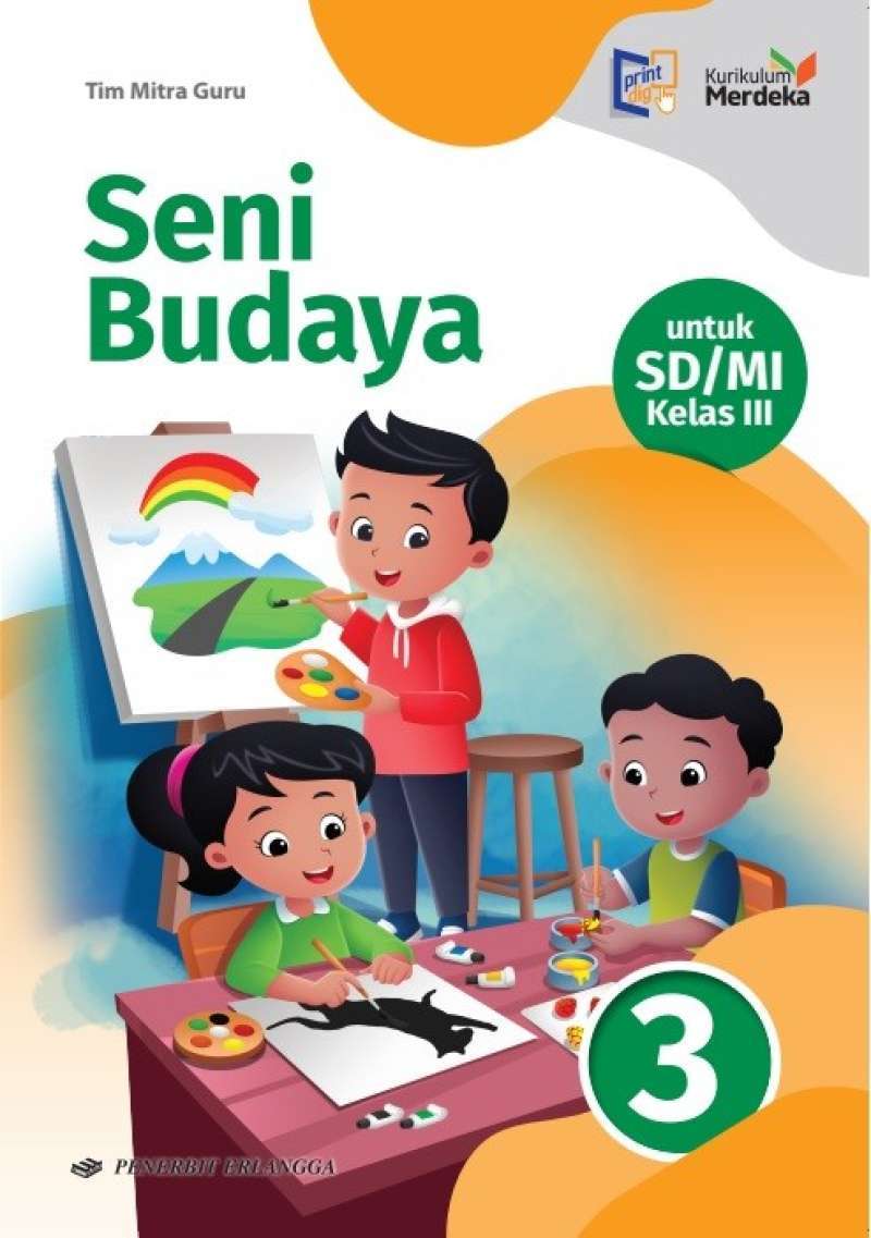 Jual Seni Budaya Sd Kelas 1 2 3 4 5 6 - Kurikulum Merdeka Erlangga - Kelas 6 Di Seller Rumix ...