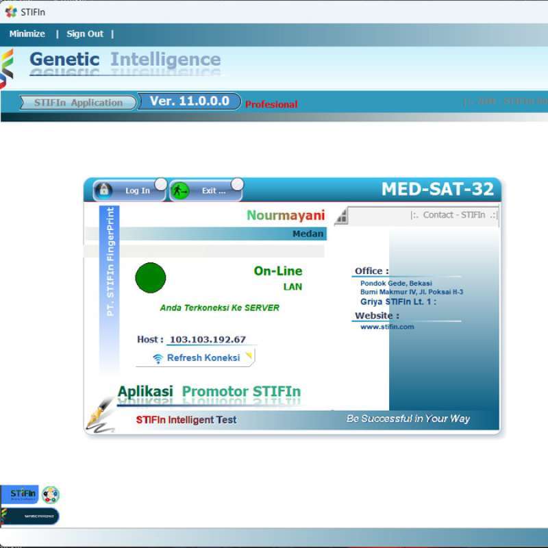 Jual Aplikasi Tes Stifin. Alat Tes Stifin Brain. Jasa Tes Stifin Brain ...