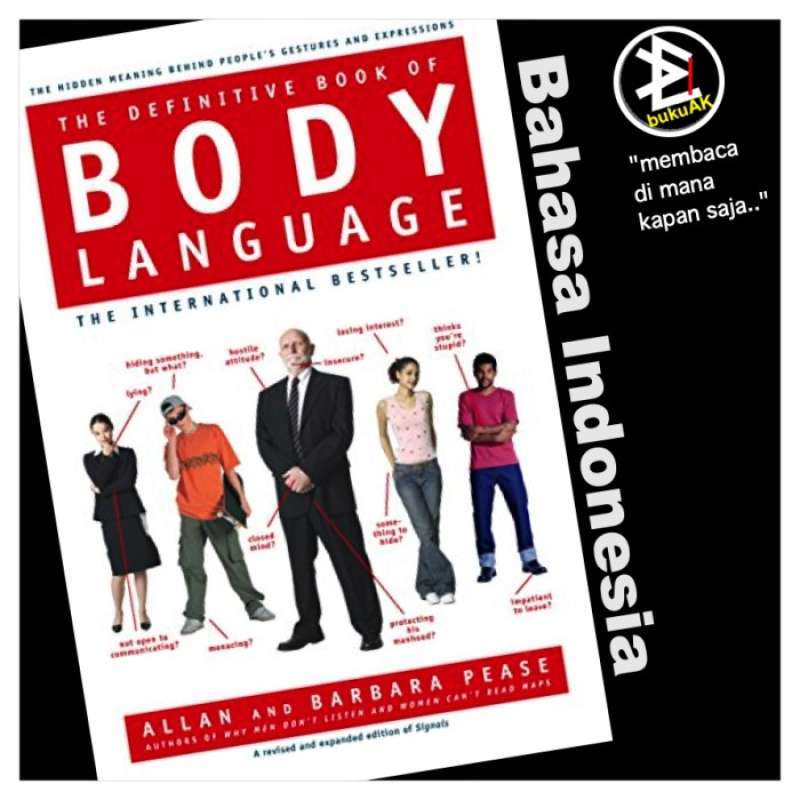 Jual The Definitive Book Of Body Language - Allan & Barbara Pease Di ...