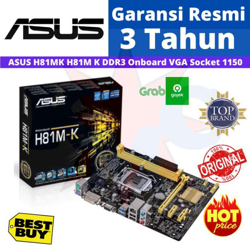 Promo Motherboard H81m K Socket 1150 Ddr3 Onboard Intel Hd Graphic Diskon 23% Di Seller ...