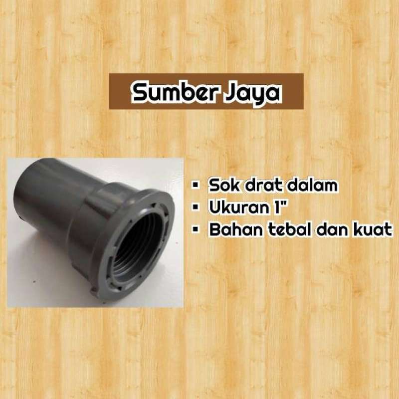 Jual Sock Drat Dalam 1 Inch Faucet Socket Sdd Di Seller Rahayu Material ...