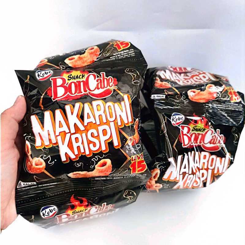 Jual Bon Cabe Makaroni Krispi Keju Pedas Level 10 15 Max Renteng - Big ...