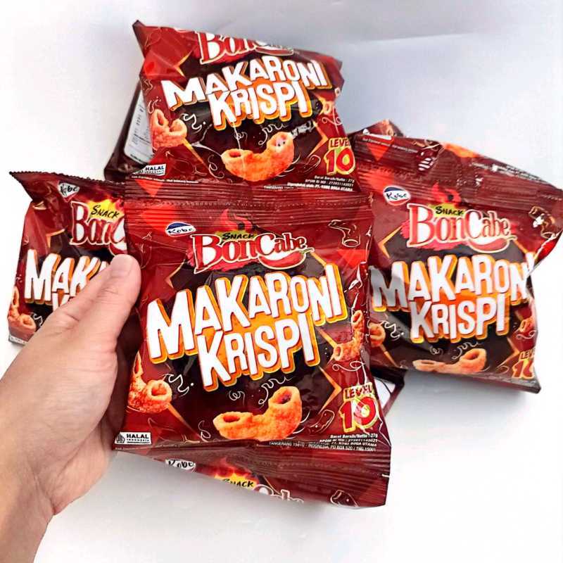 Jual Bon Cabe Makaroni Krispi Keju Pedas Level 10 15 Max Renteng - Big ...