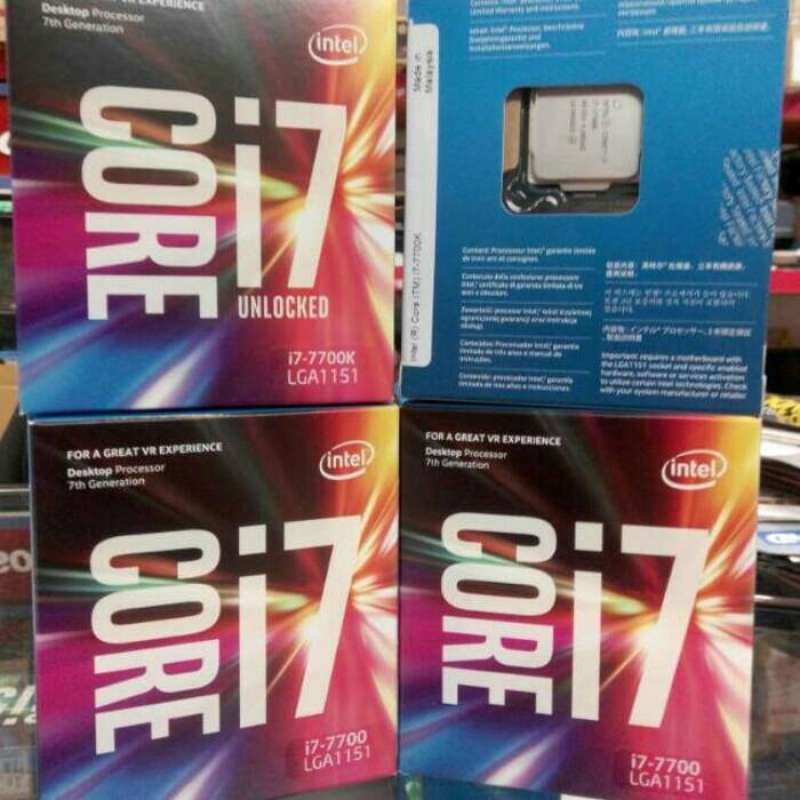 Promo Intel Core I7 7700 Box Lga 1151 7th Generation Kabylake Diskon 23% Di Seller Scrollbox ...