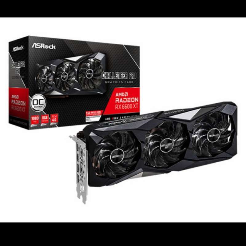 Promo Vga Asrock Rx 6600 Xt Challenger Oc 8gb Gddr6 Diskon 23% Di ...